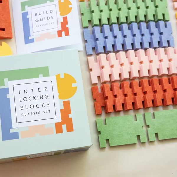 Interlocking Blocks Classic Set – Beaufort Linen Co.