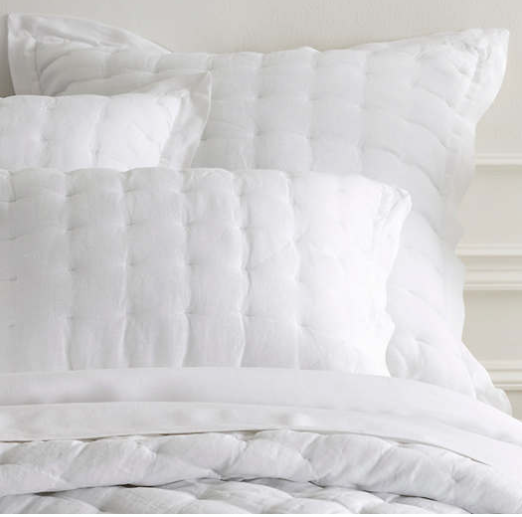 Pine Cone Hill :: Lush Linen Puff Shams Collection – Beaufort Linen Co.